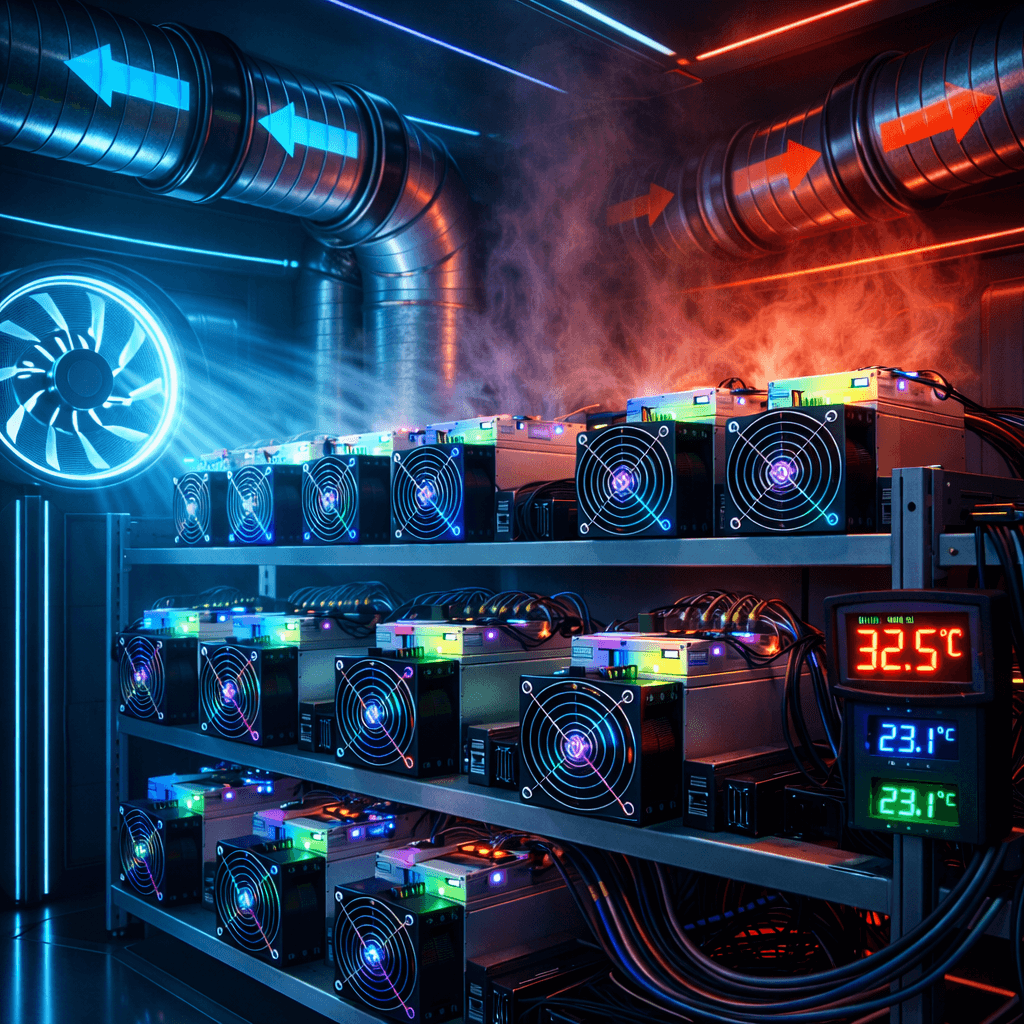ASIC Miner Cooling & Ventilation Guide: Boost Efficiency & Lifespan