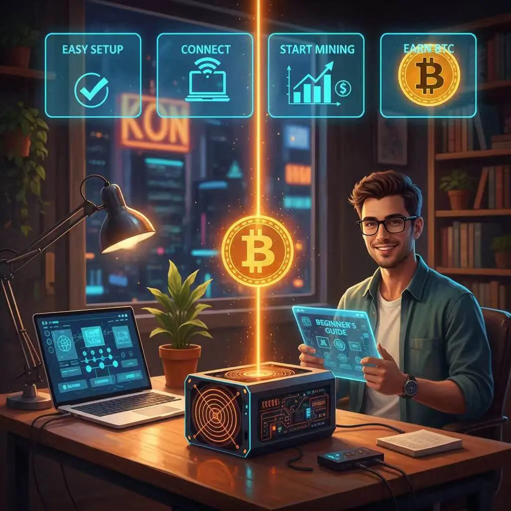 Beginner’s Guide to Bitcoin Mining: ASIC Setup & Profitability