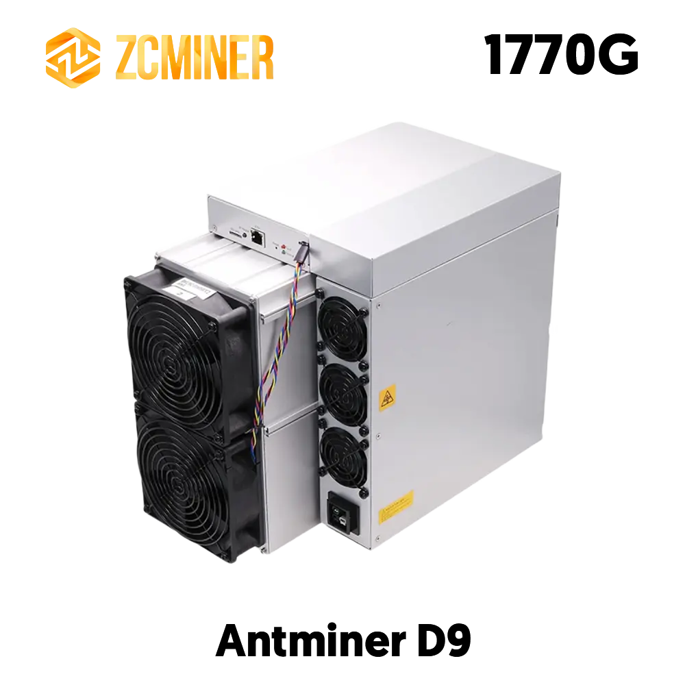 Bitmain Antminer D9 (1.77Th/s) Dash Miner — ZC MINER