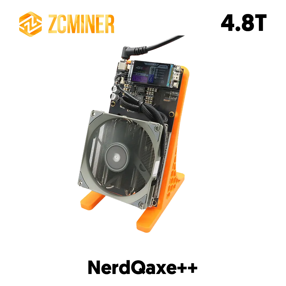 NerdQaxe++ (4.8Th) Bitcoin Miner — ZC MINER