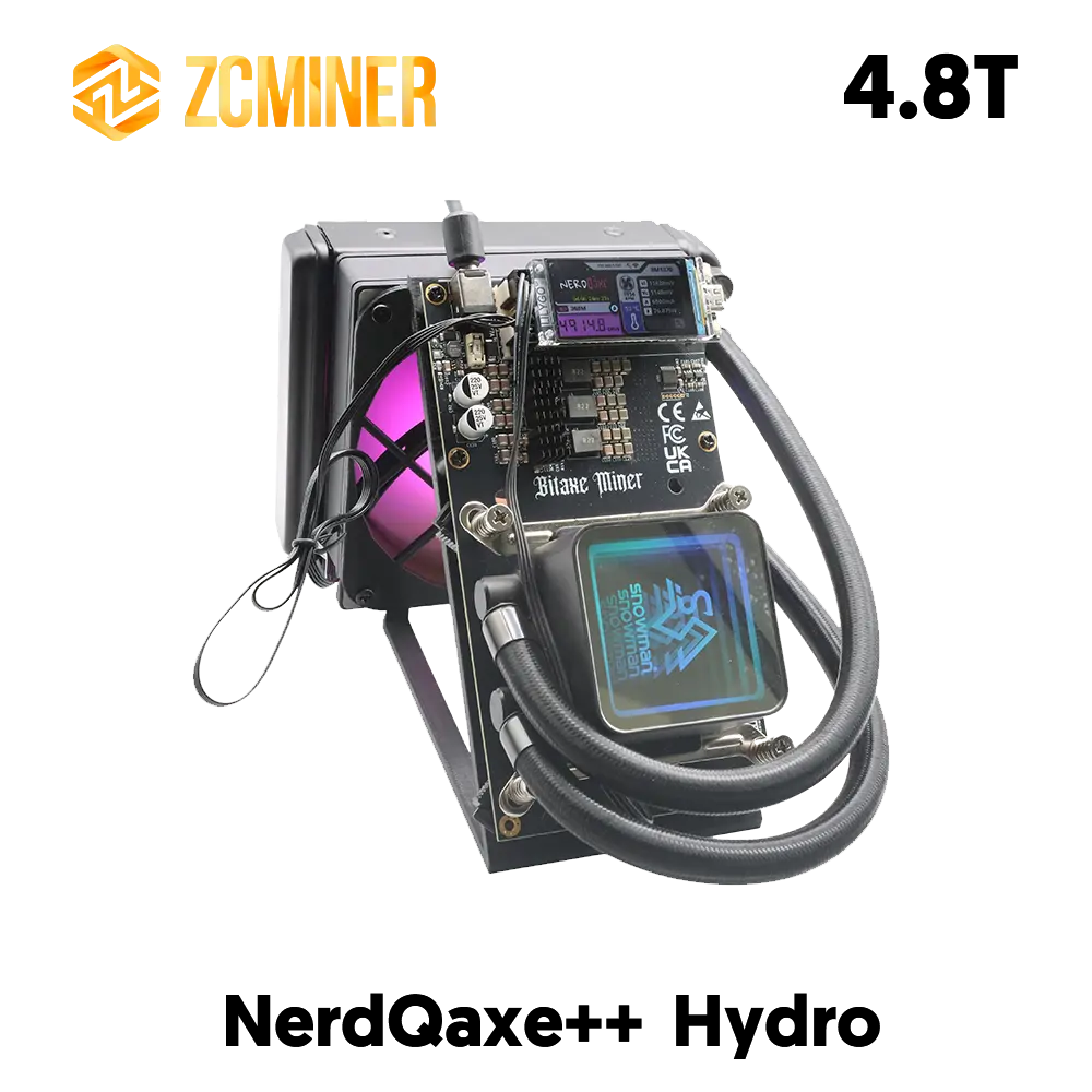 NerdQaxe++ Hydro (4.8Th) Bitcoin Miner — ZC MINER