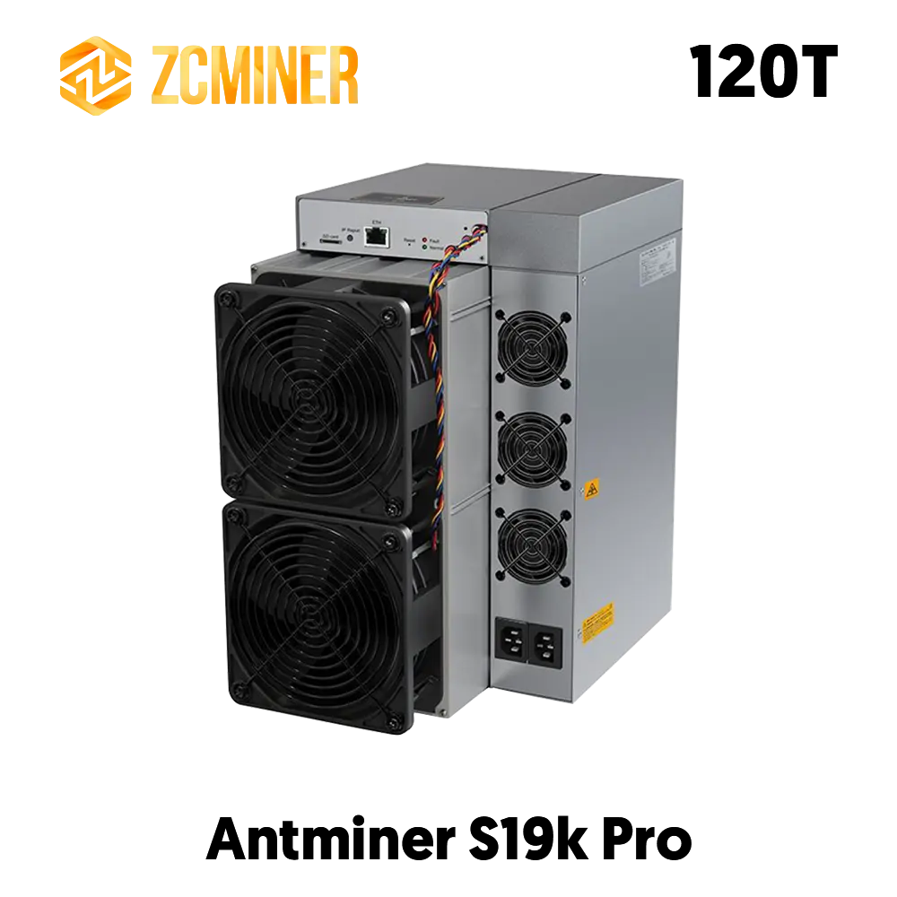 Bitmain Antminer S19k Pro (120TH/s) Bitcoin Miner — ZC MINER